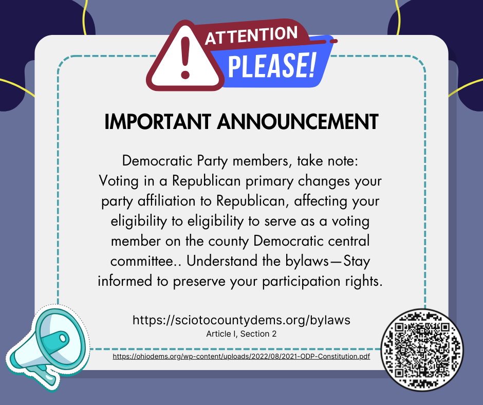 Public Service Announcement: Attention Members of the Scioto County ...