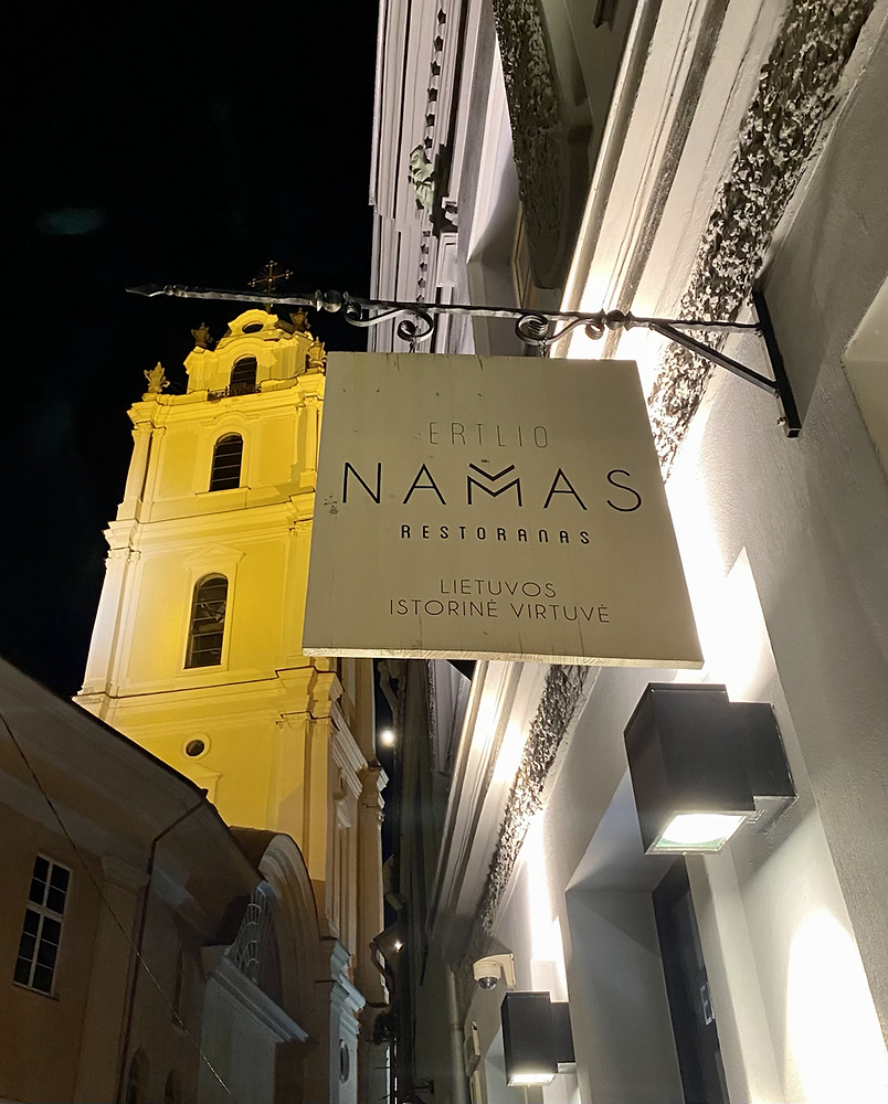 The Best Historical Lithuanian Cuisine Restaurant in Vilnius