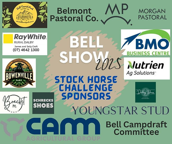 Our Wonderful SPONSORS | Bell Show and Rodeo
