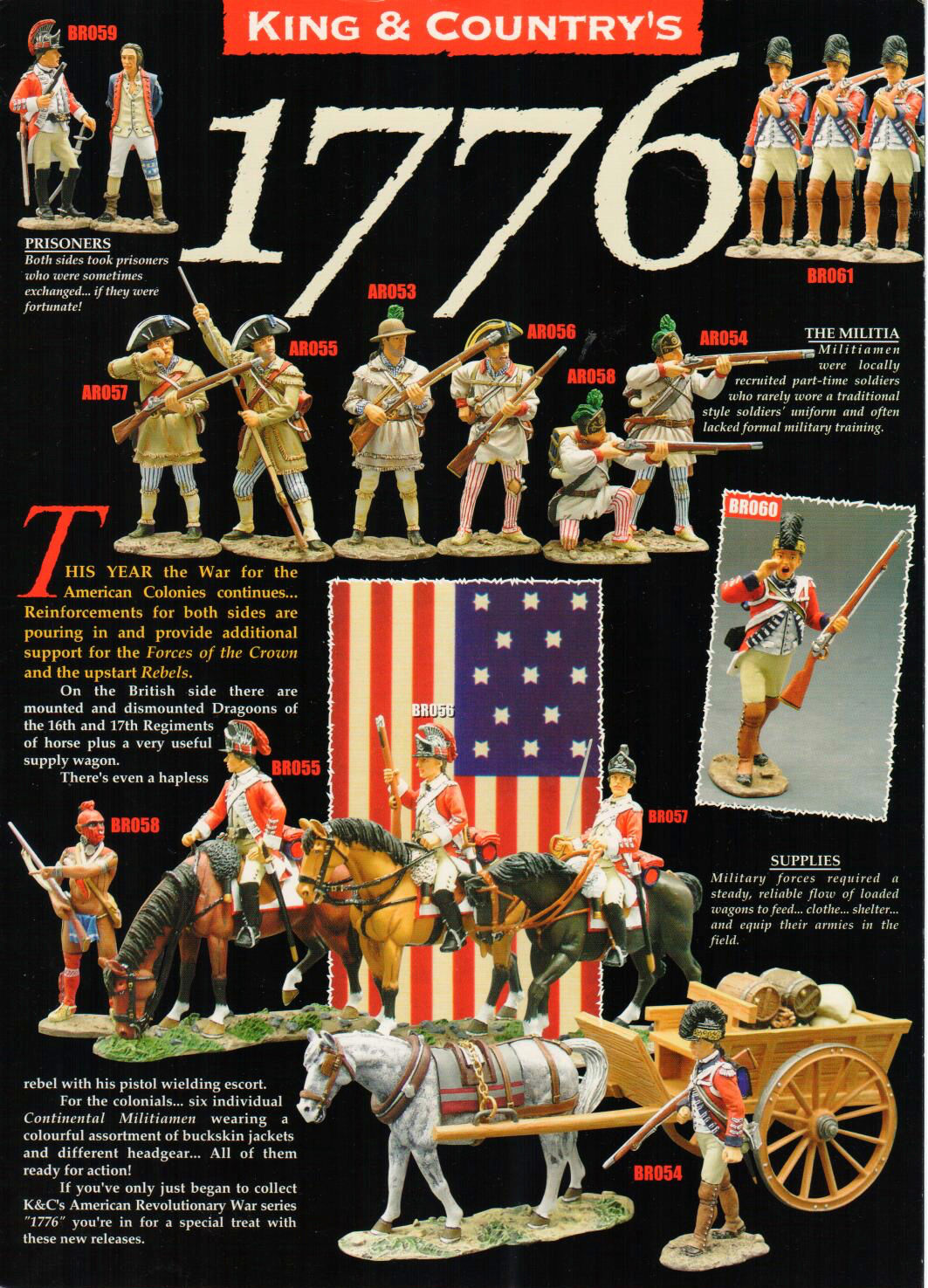 K&C American Revolution | Toy Soldier Galleria