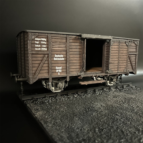 War Park AX030 German Railway Covered G10 Wagon | Toy Soldier Galleria
