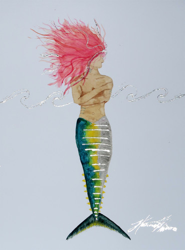 Yellowfin Tuna Mermaid | Of Wonders And Tides