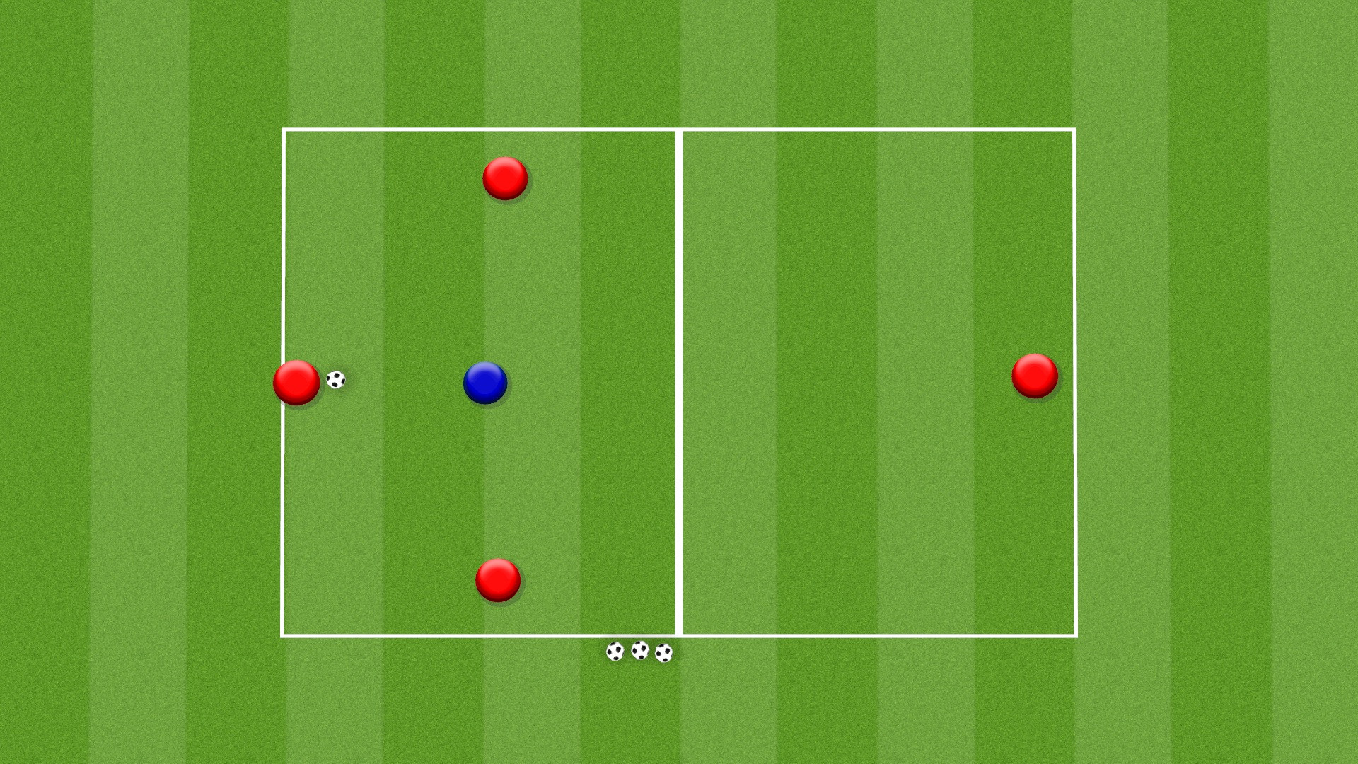 3v1 +1 Transition Rondo