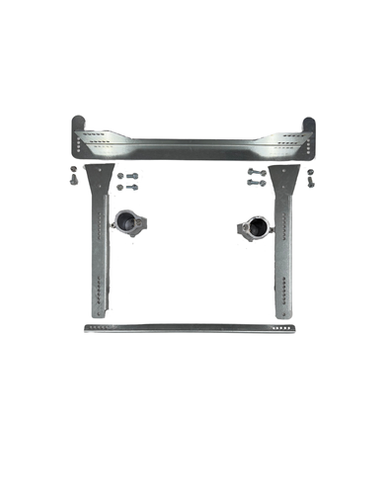 Basketball Anchor Bracket-Jig With 4" Brass Anchors | The Perfect Rail 1