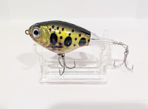 SLICKLINE 75mm Topwater Prop Fishing Lure -Spotted Bass | Hooked ...
