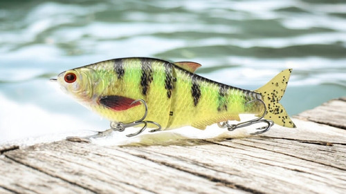 HPF 160 Series 6.3" Jointed Sinking Perch Glidebait | Hooked ...