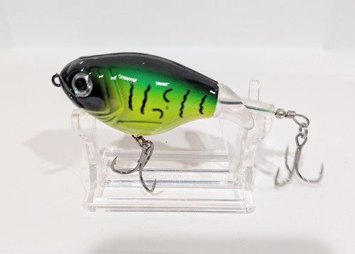 SLICKLINE 75mm Topwater Prop Fishing Lure - Fire Tiger | Hooked ...