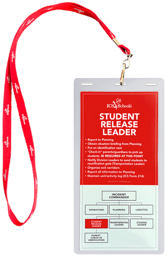 ICS Lanyard - Student Release Leader (School Site) | ICS4Schools