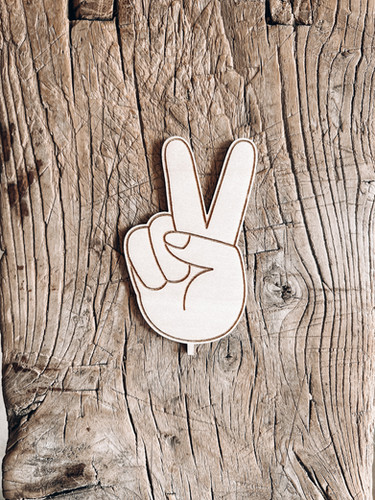 Peace Zeichen Finger | Hallo Anna