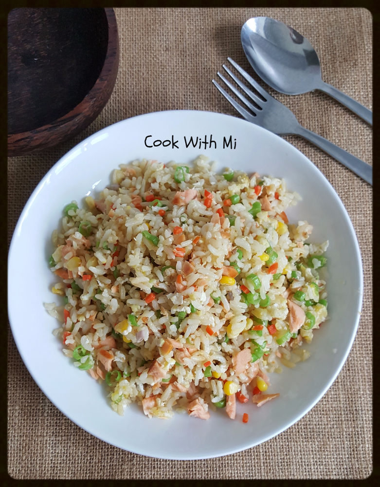 Salmon Fried Rice