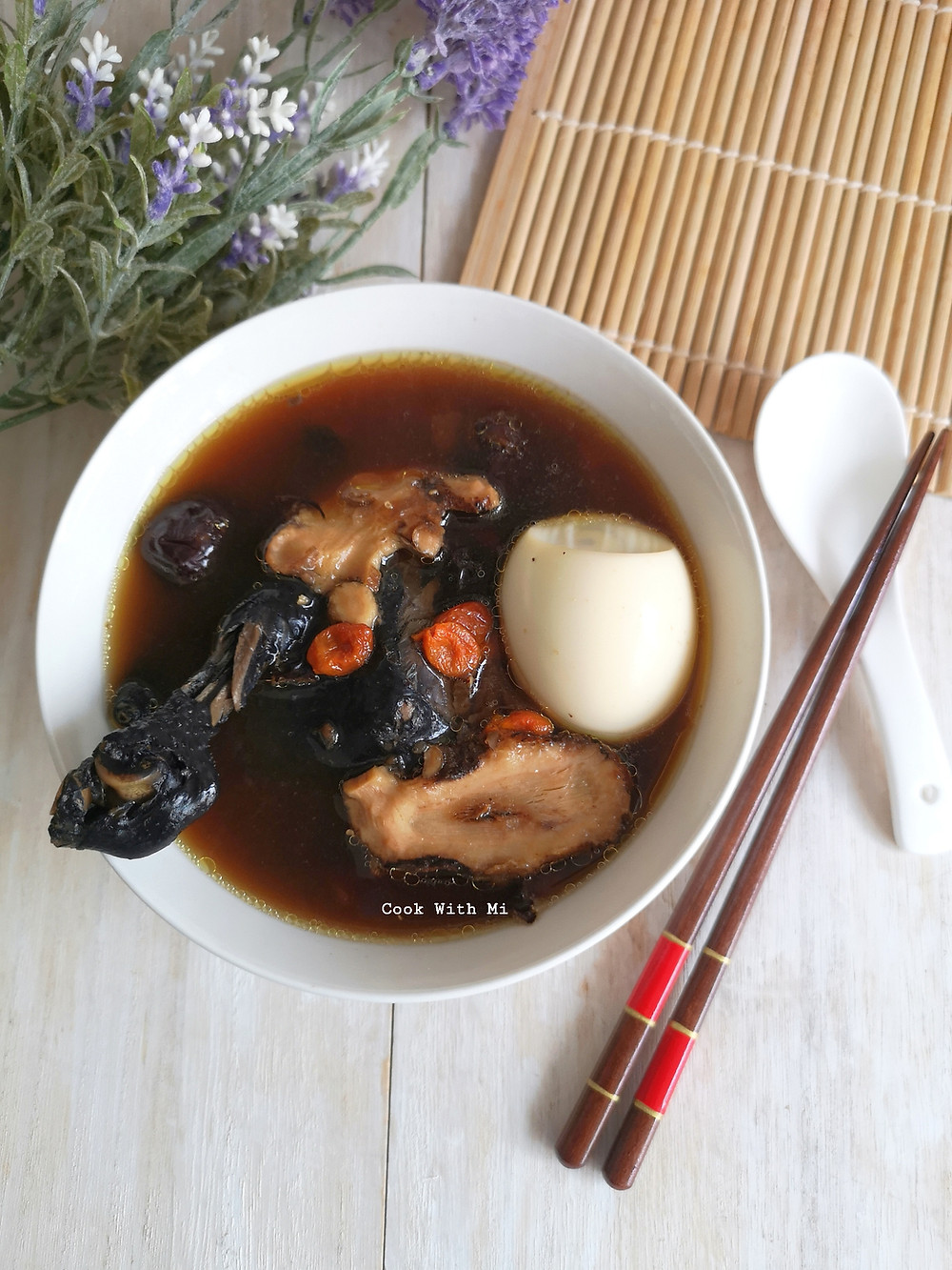 Dang Gui Herbal Egg Soup