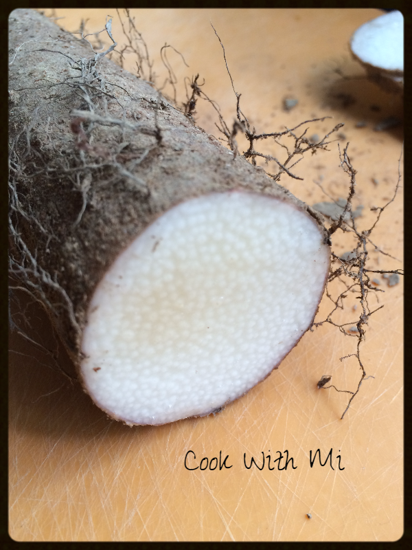 Fresh Huai Shan (Chinese Yam) Chicken Soup