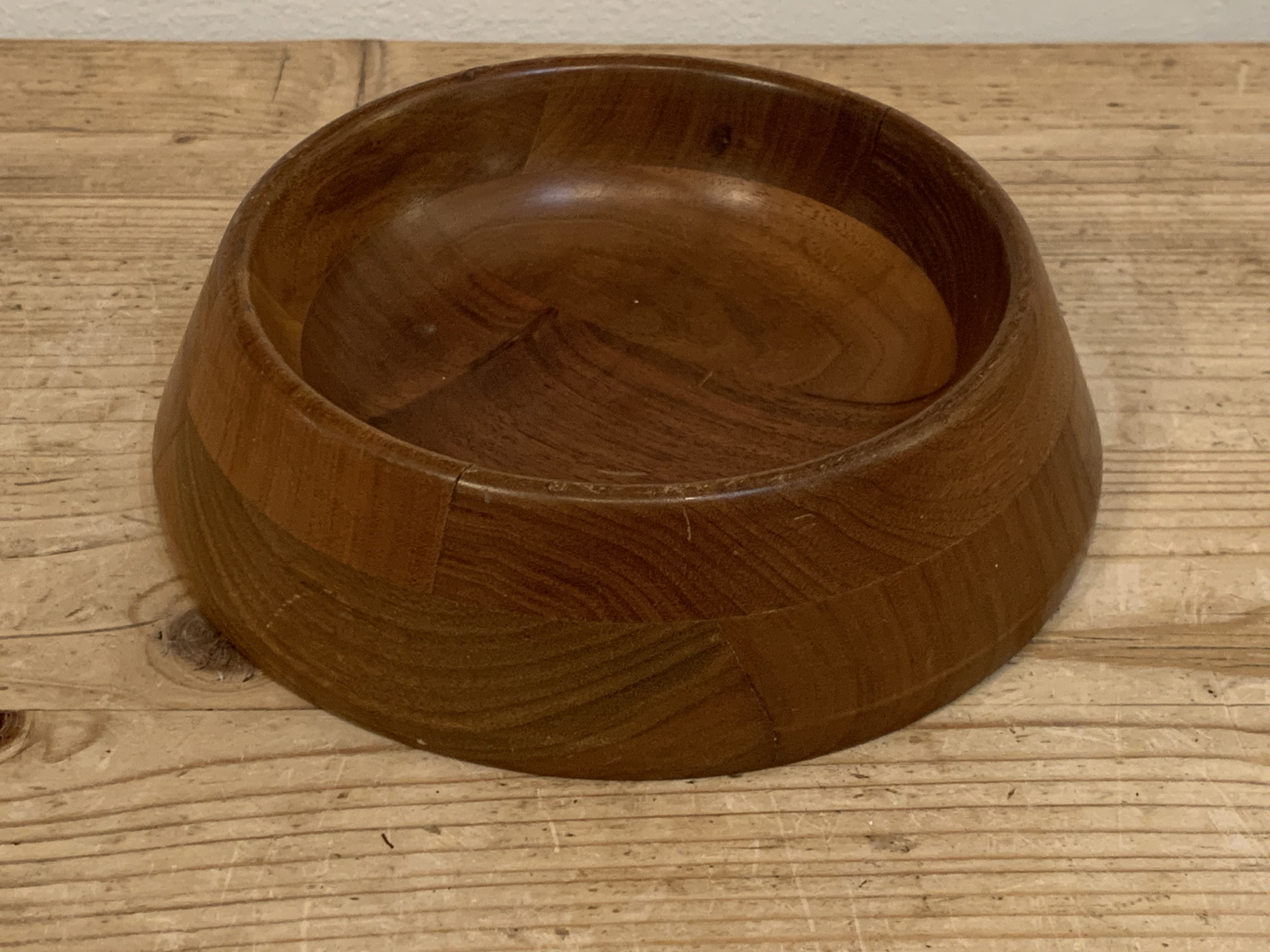 Home Décor Home & Living Baskets & Bowls Vintage MCM Wood Dish etna.com.pe