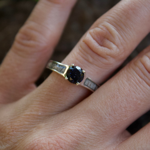 "Starlight" - Galaxy Inspired Engagement Ring by The Antlered Doe | The ...