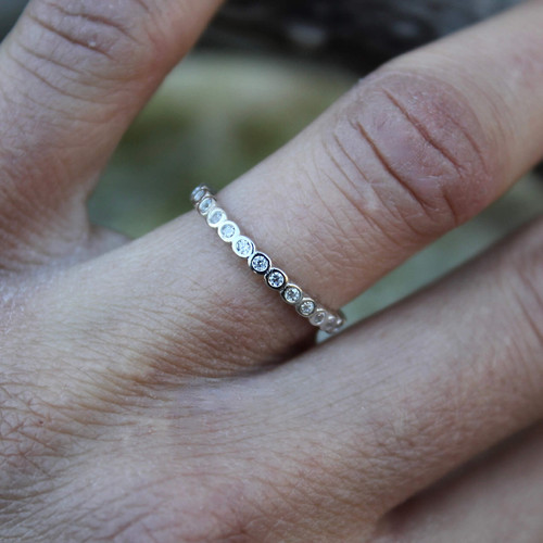 Pebble sparkle band | The Antlered Doe| Women's band