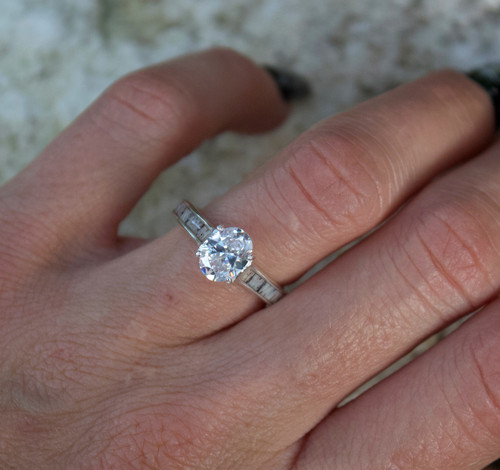 Anastasia Antler Engagement Ring - The Antlered Doe