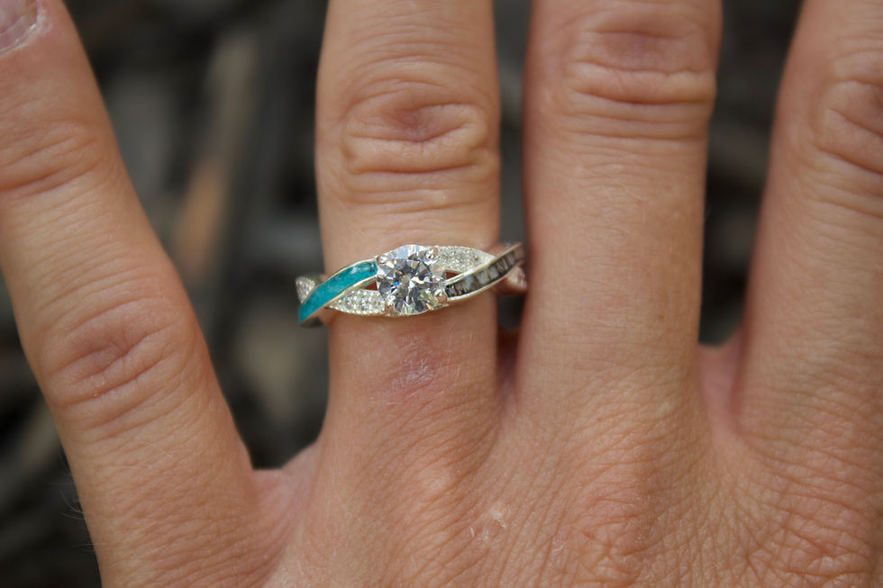 Antler and turquoise | The Antlered Doe