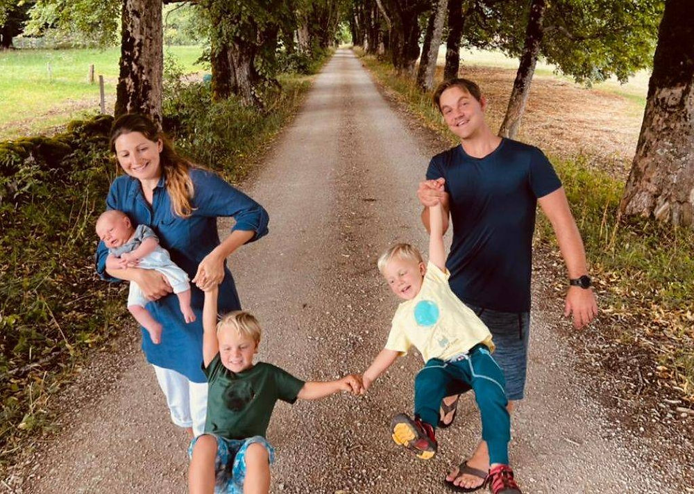 The Hofmann family in Myanmar