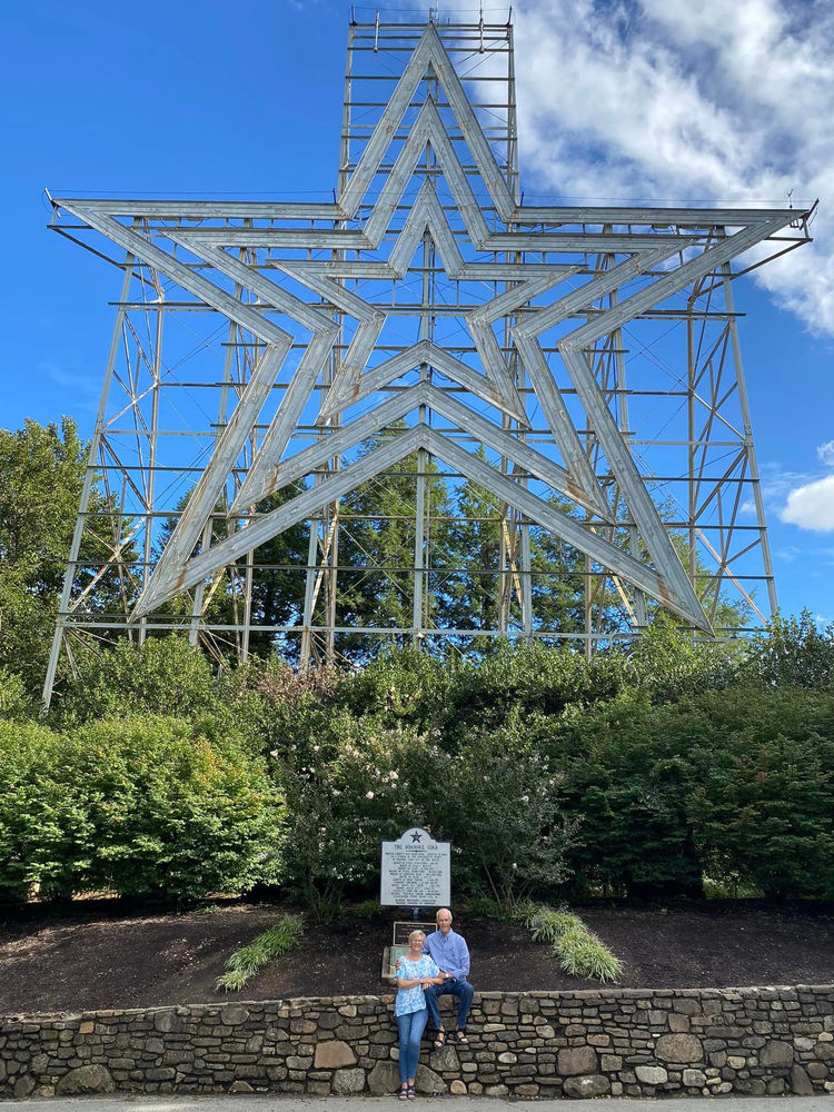 The Star of Roanoke, Virginia!