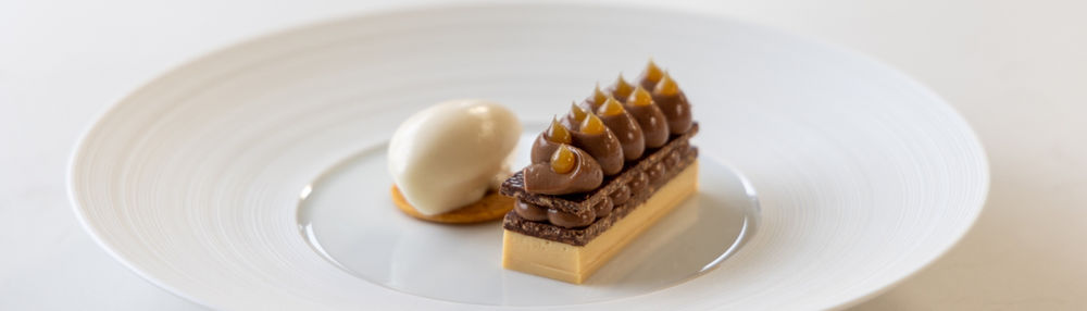 Perfect pear & chocolate dessert