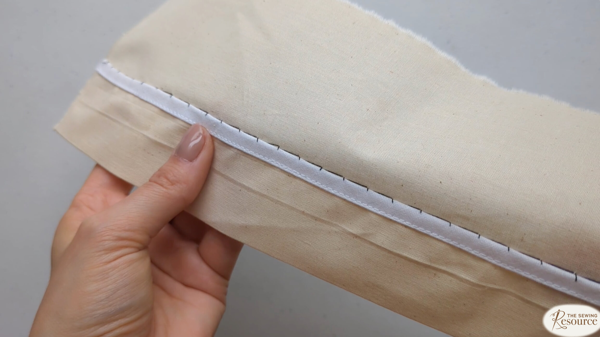 Vertical Hemming Stitch | The Sewing Resource