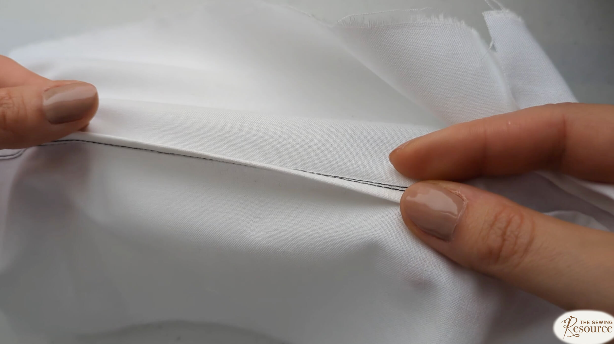 Self Bound Rolled Seam | The Sewing Resource