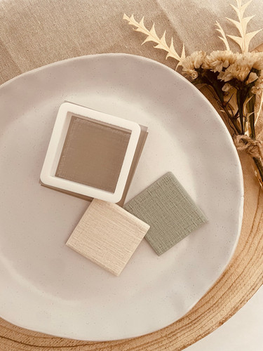 Petite Muslin Fondant Cookie Texture Plate & Cookie Cutter | Vintage ...