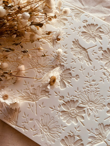 Chamomile Cake Decorating Mat | Vintage Sugarcraft