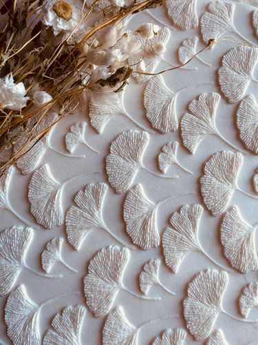 Ginkgo Cake Decorating Mat | Vintage Sugarcraft