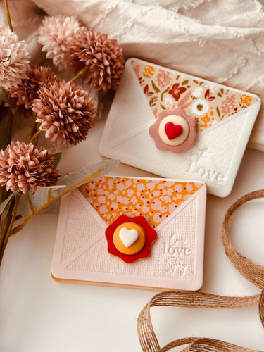 Extra Large Letter Fondant Cookie Stamp and Cutter | Vintage Sugarcraft