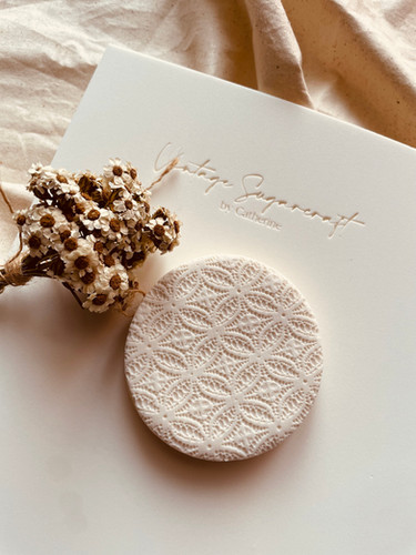 Crochet Diamond Embossing Cookie Stamp Texture Plate | Vintage Sugarcraft