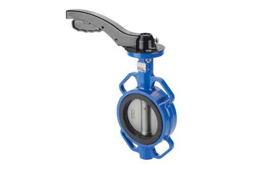 WAFER BFLY VALVE CI/SS/NBR LEVER OP | valves4you.co.uk