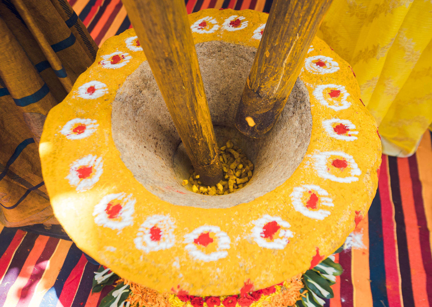 Backyard Pasupu Kottadam Ceremony
