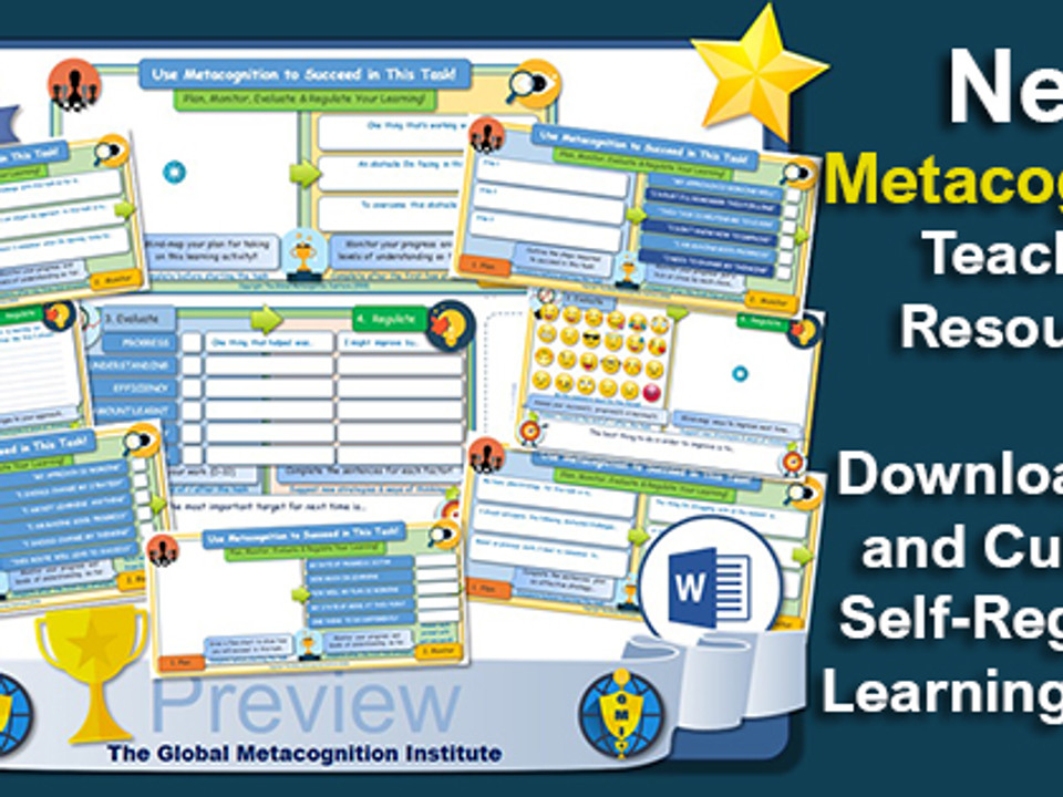 Task Focused Metacognition Worksheets | Metacognition