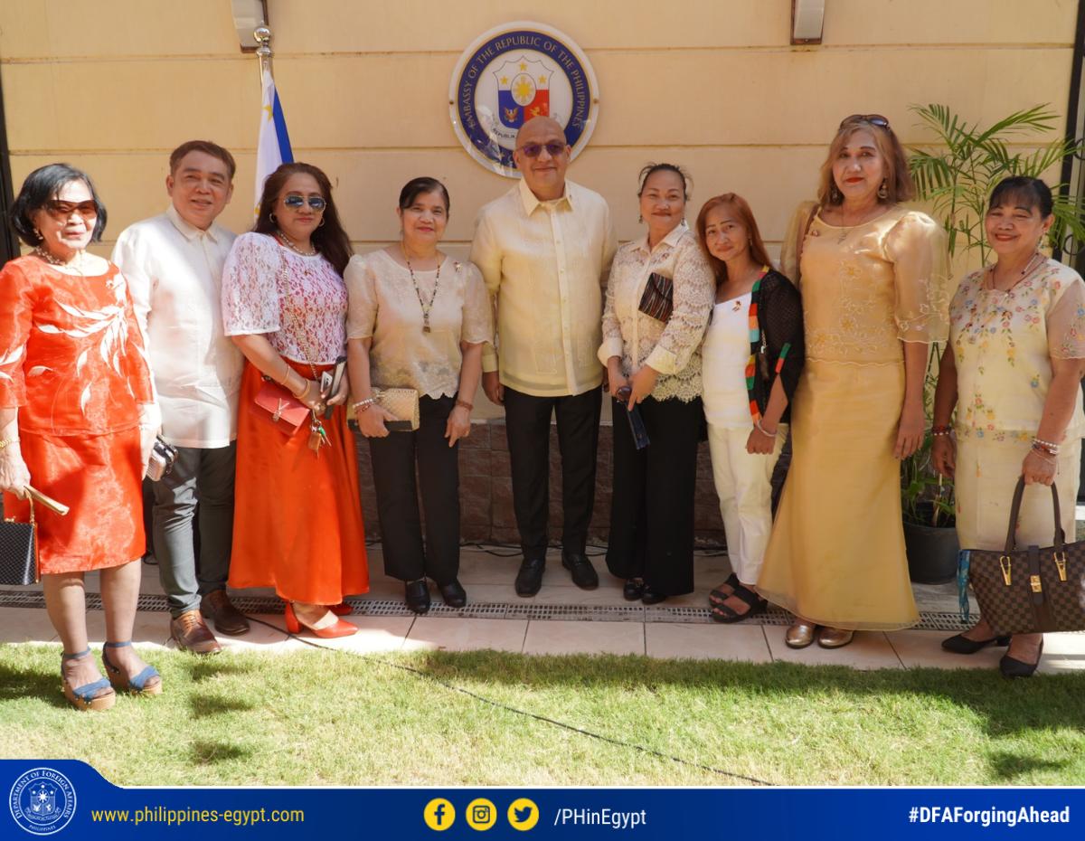 Filipino community in Egypt joins the nation in celebrating the 125th ...