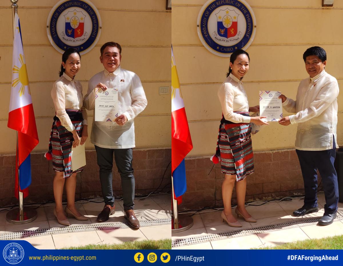 Filipino community in Egypt joins the nation in celebrating the 125th ...