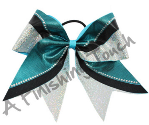 Tri-Color Competition Bow 5 Layouts | cheer-uniforms