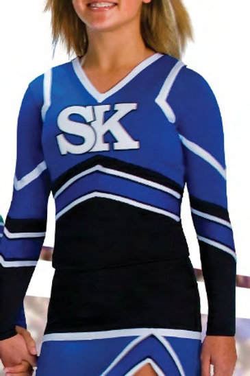 Motion Wear 3324 V-Neck Body Liner | cheer-uniforms