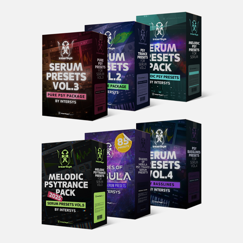 [Bundle] Serum All - Melodic Psy 1+2+3+4(Psy Basses)+5+Shades of Nebula ...