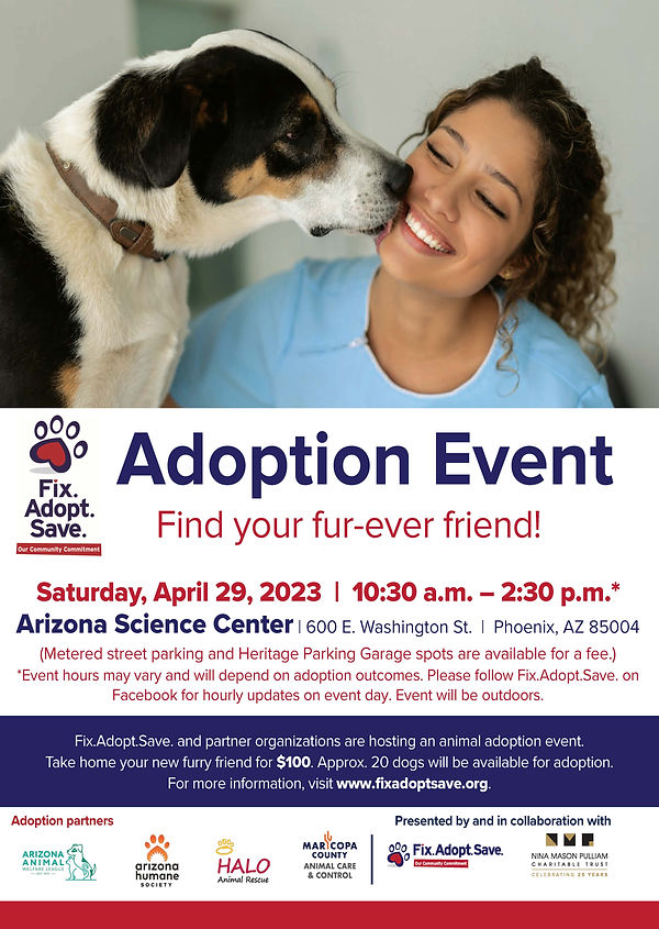 FAS Adoption Event | Fixadoptsave