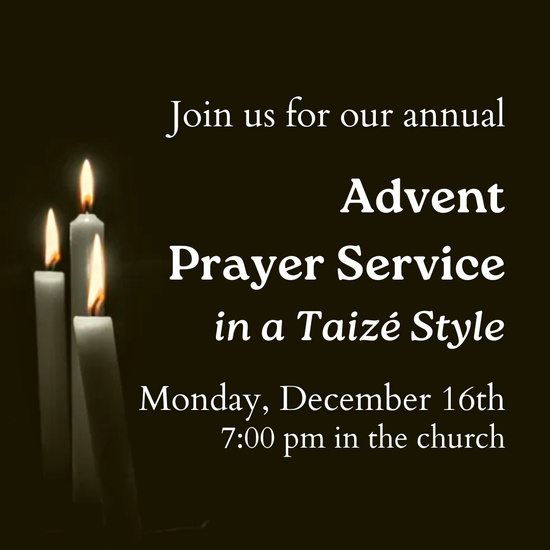 Advent Prayer Service | St. Pat's