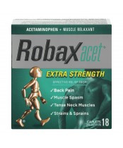 ROBAXACET CPLT X-STR 18'S | Life Pharmacy