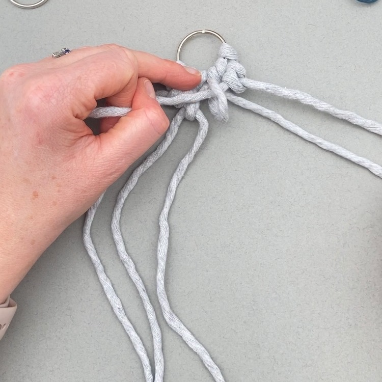 THREE gorgeous DIY macrame key rings