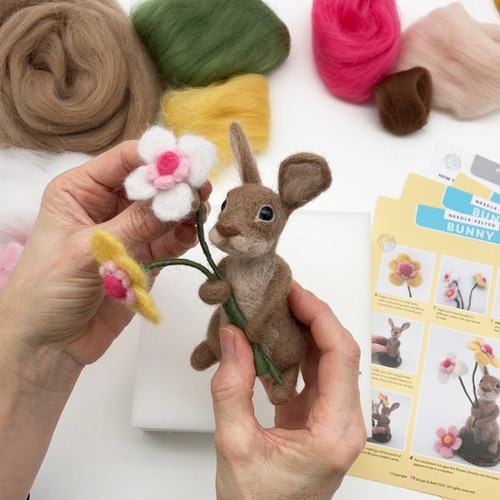 Needle Felting Kit - Easter Bunny. | Bergin & Bath