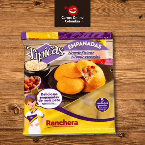 Empanadas Típicas rancheras x 5 unidades | Carnes Online Colomb