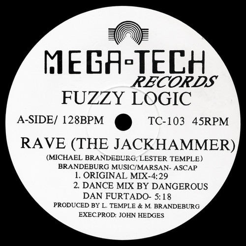 FUZZY LOGIC / DAVID DIEBOLD : Rave (The Jackhammer) / Where Is God ...