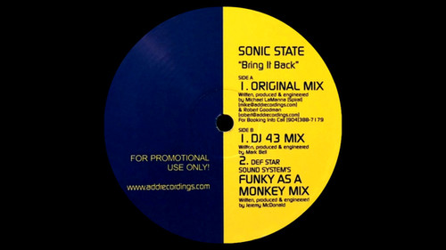 SONIC STATE : Bring It Back | Kultura Breakz