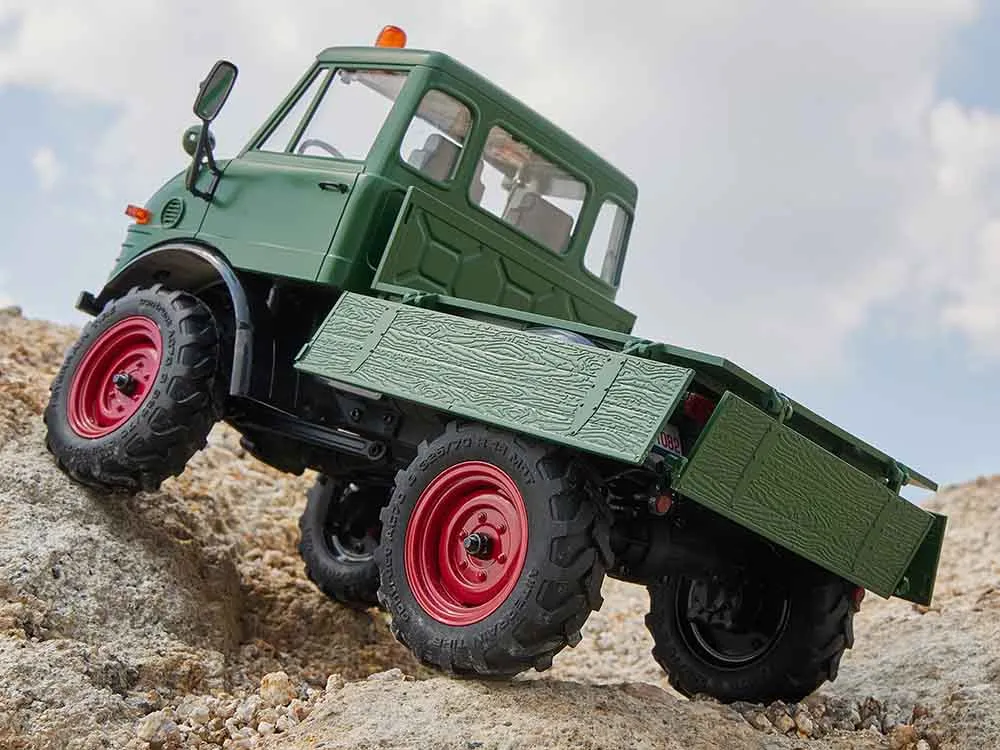 FMS 1:24 FCX24 Mercedes-Benz Unimog 421 RTR || RC India | Bharat Hobby