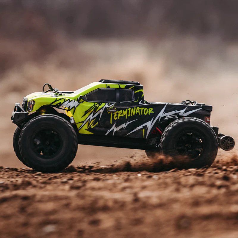 Rlaarlo Metal MINI 1:10 Scale RTR Brushless Monster Truck, RZ001G-A- RC ...