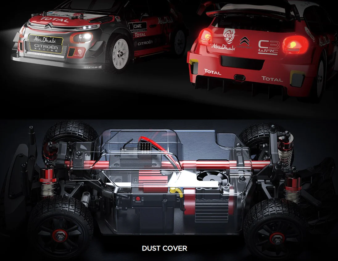 MJX Hyper Go 14303 (Gyro) 1:14 RC Car 2.4G High Speed Drift Rally Car RC India | Bharat Hobby